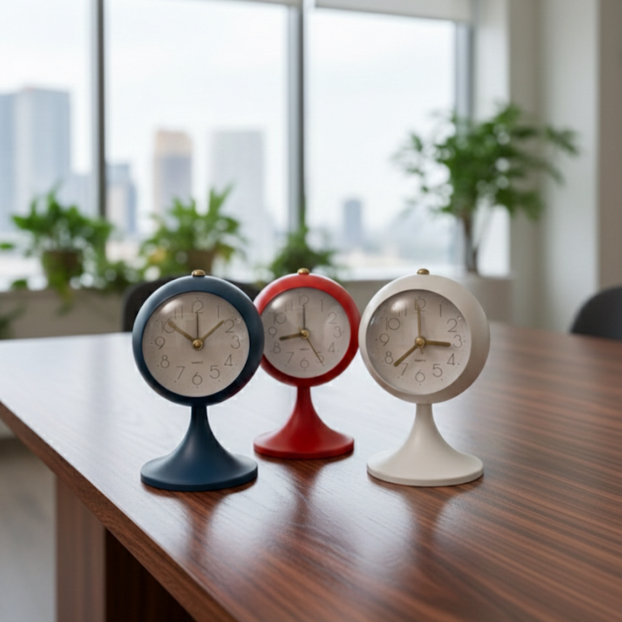 Premium Modern Table Clock – Decorative Stand Design